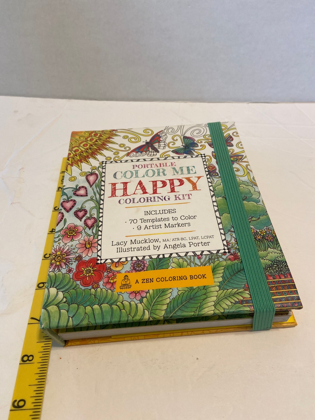 Portable Color Me Happy Coloring Kit Includes 70 Templates to - Etsy