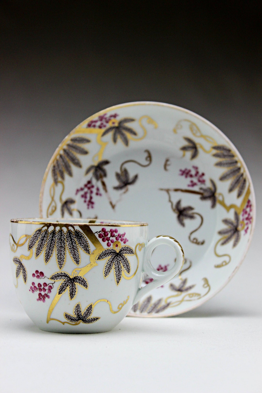 Minton First Period Bone China Cup and Saucer Pattern 85 - Etsy