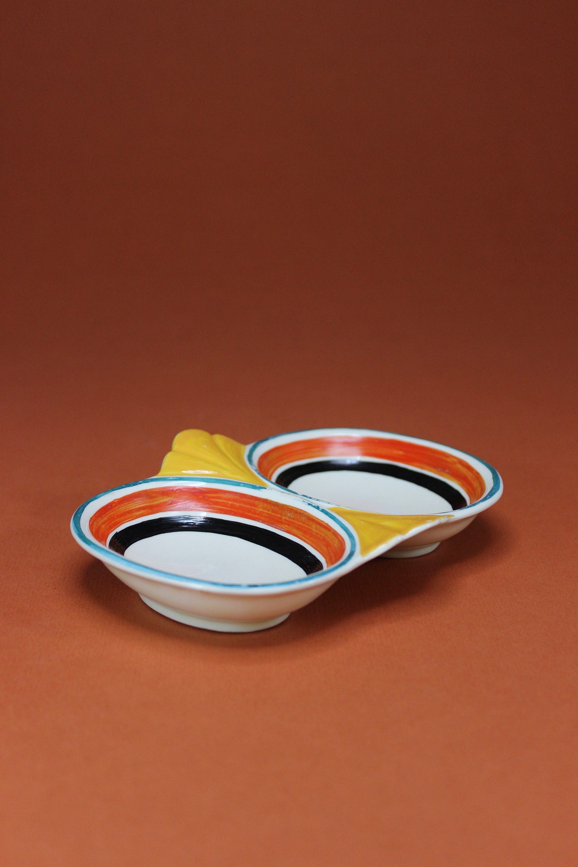 RARE Susie Cooper Double Jam Dish - Etsy