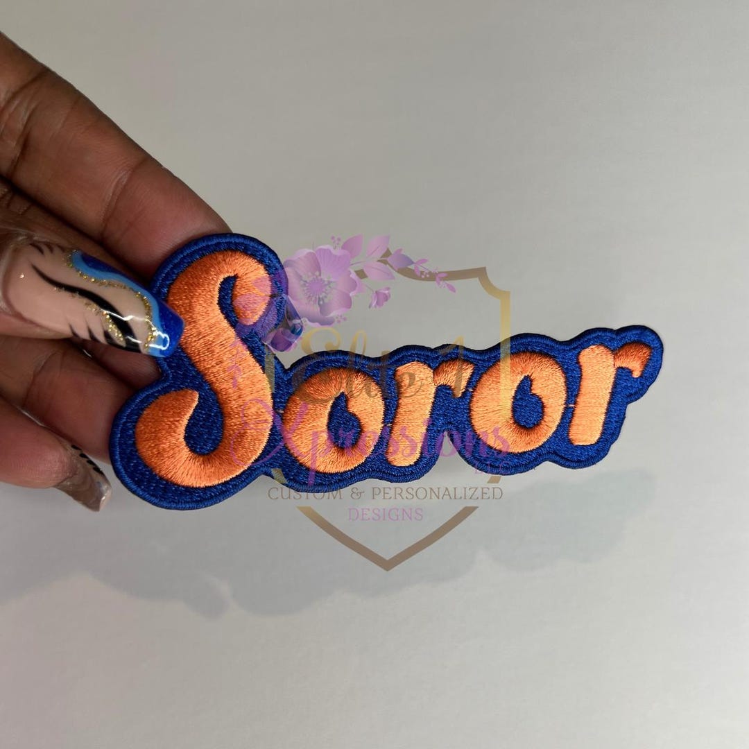 Theta Alpha Mu Military Sorority | TAM | Iron on | DIY | Sew on Patches | Embroidered Patch ...