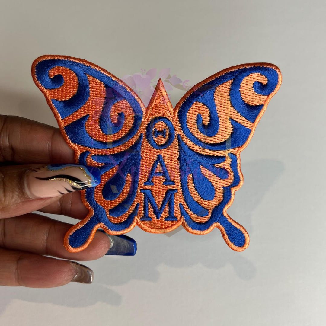Theta Alpha Mu Military Sorority | TAM | Iron on | DIY | Sew on Patches ...