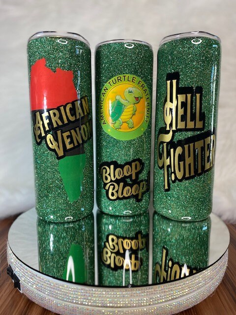 American Turtle Fraternity ATF Custom Tumbler RUAT | Etsy