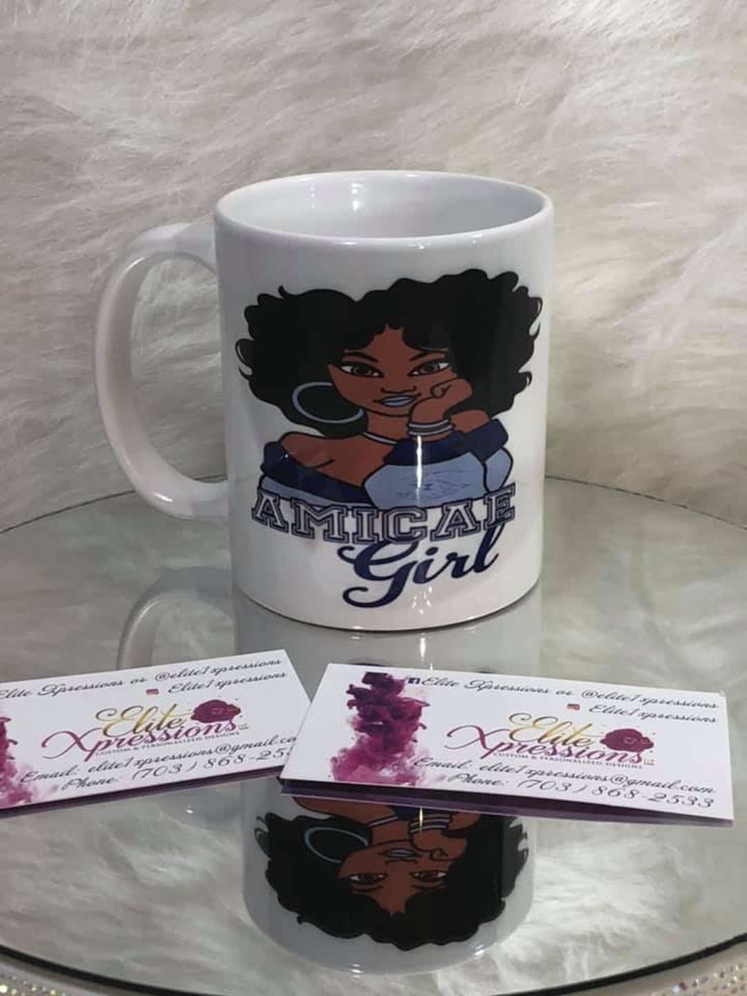 Zeta Amicae amica Amicae Coffee Mug Sublimation Gift Set - Etsy