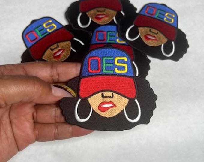 OES| Order Eastern Star | Iron on | DIY | Sew on Patches | Embroidered ...