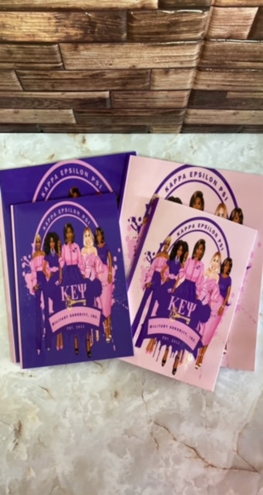 KEΨ Kappa Epsilon Psi swag Purple Journal - Etsy