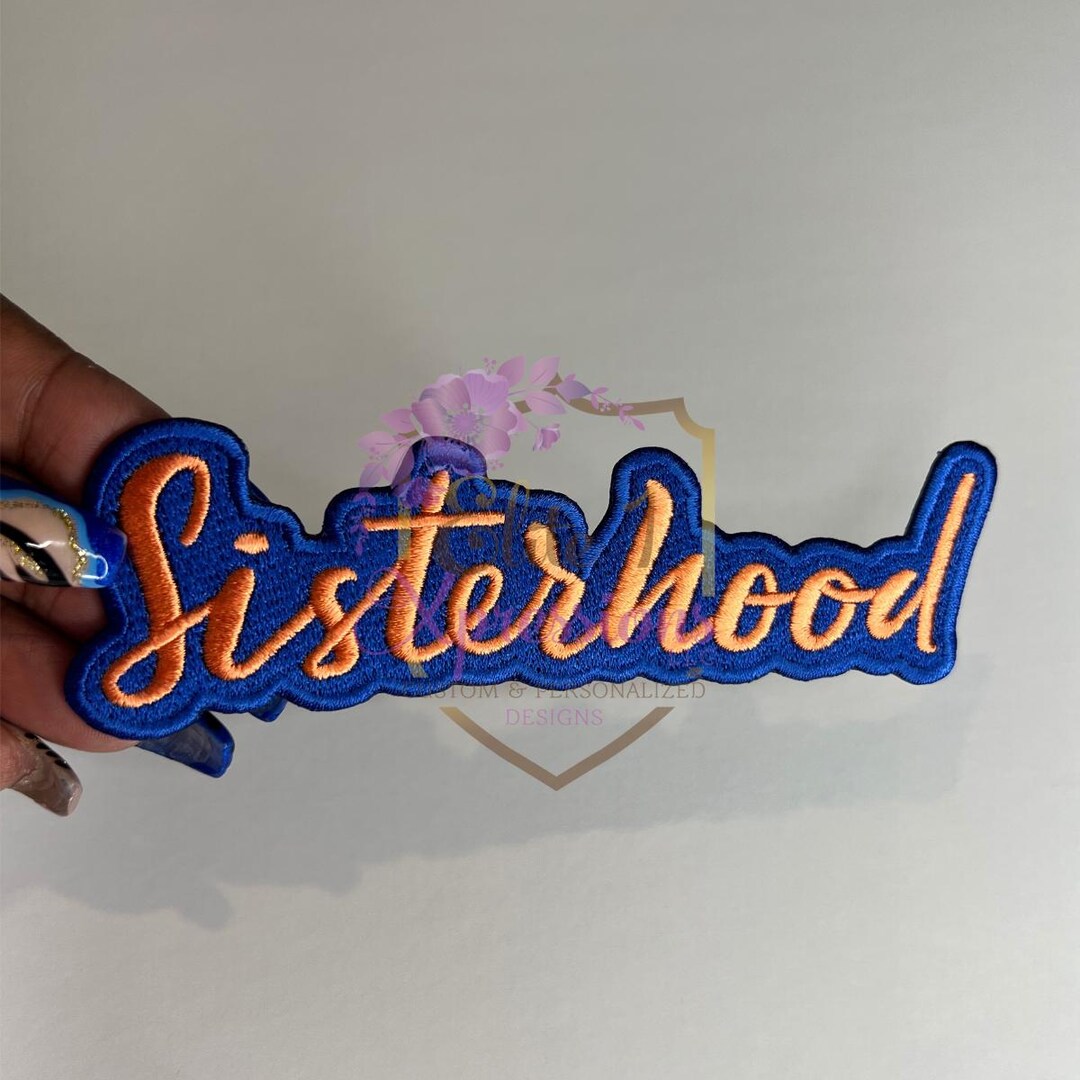 Theta Alpha Mu Military Sorority | TAM | Iron on | DIY | Sew on Patches | Embroidered Patch ...