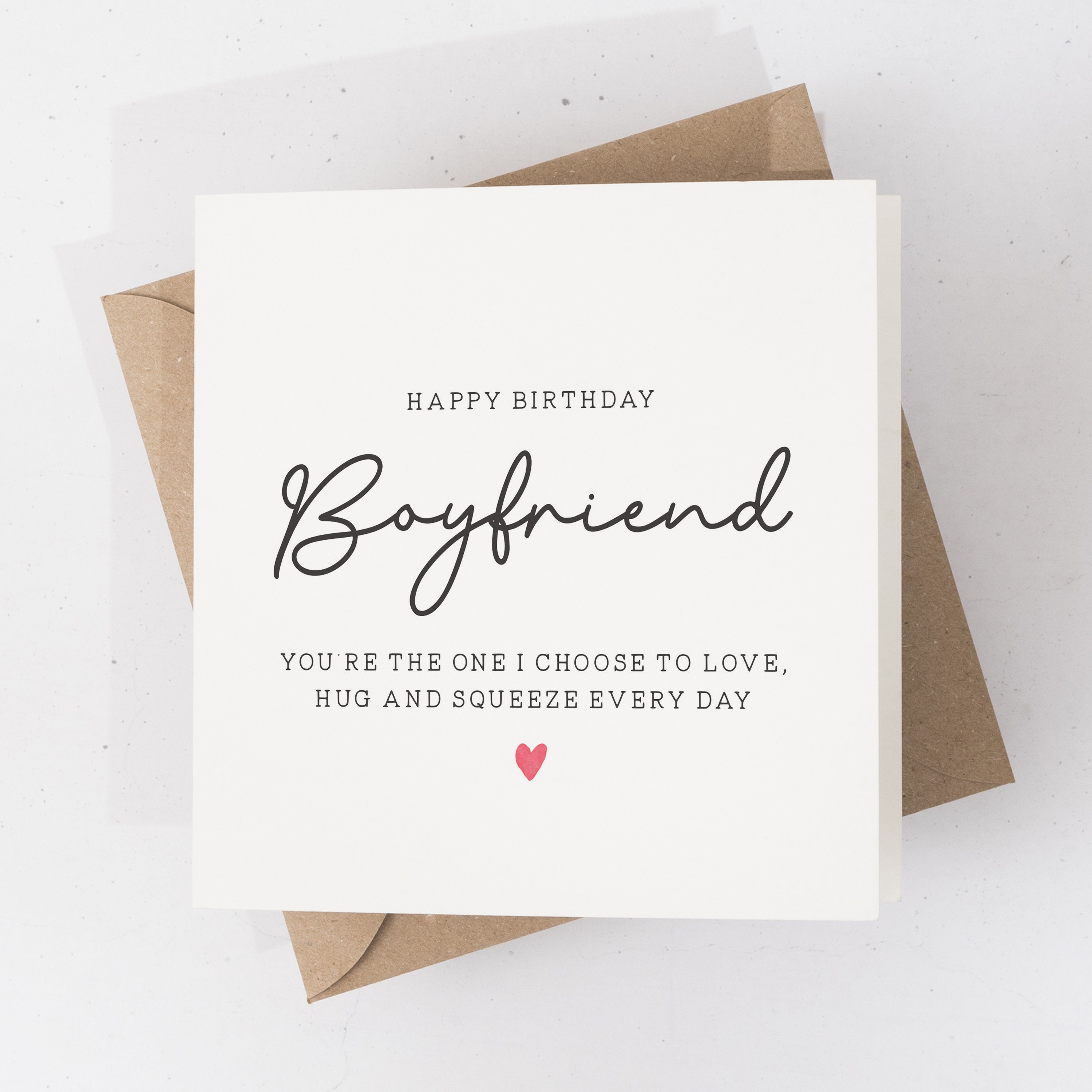 Cute Gift For Boyfriend Birthday