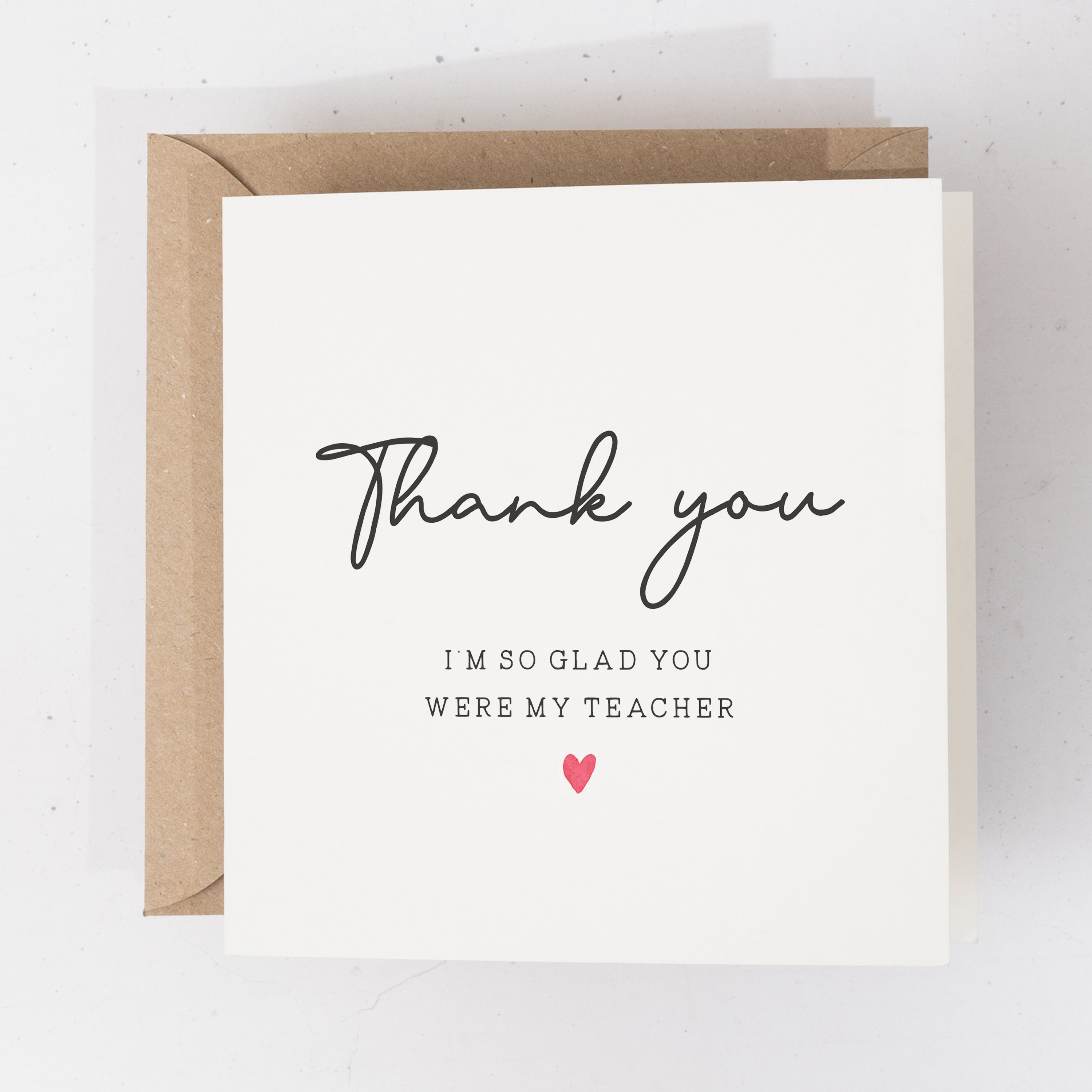 Simple Teachers Day Cards