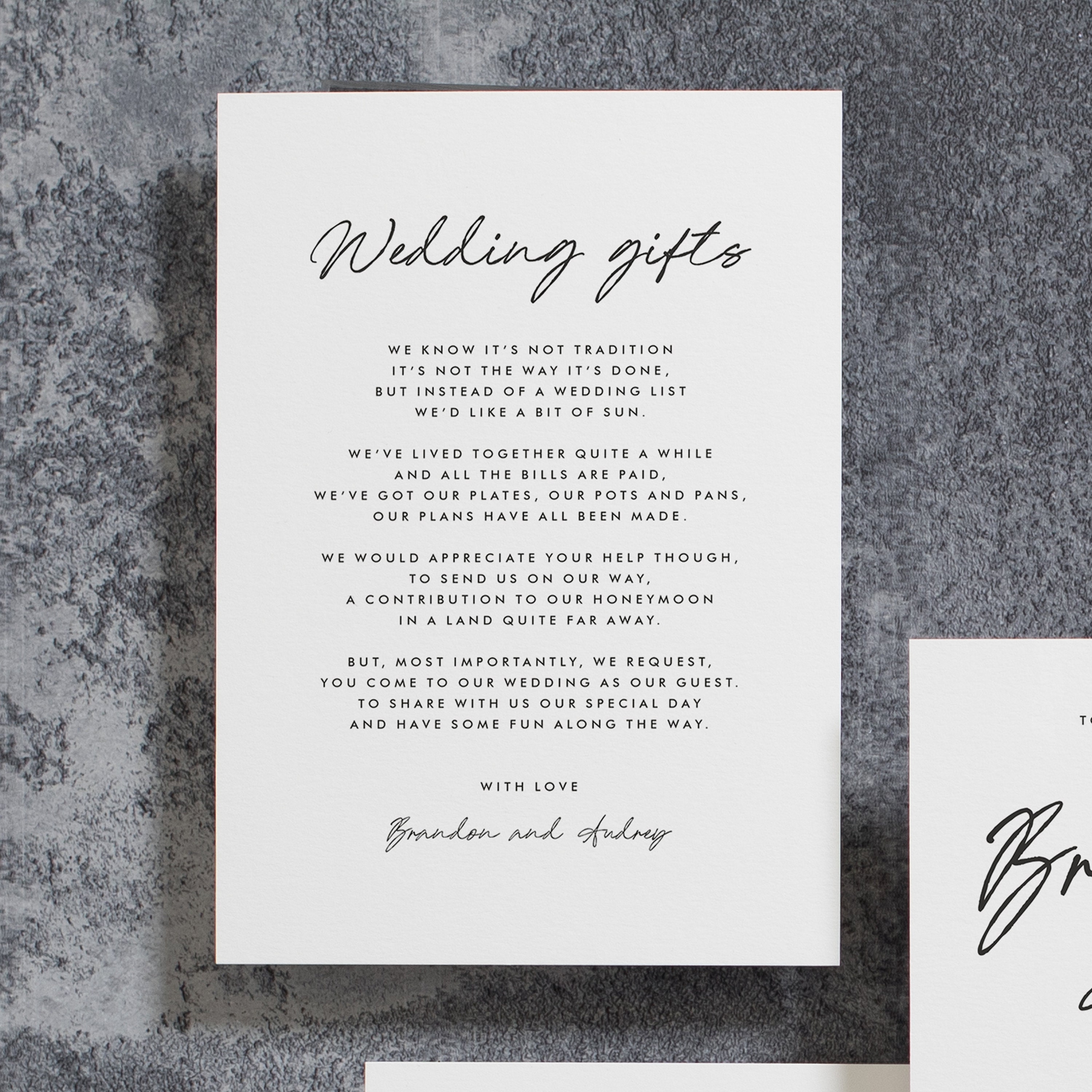 Script Wedding Invitation Bundle With Invite With Envelopes - Etsy UK