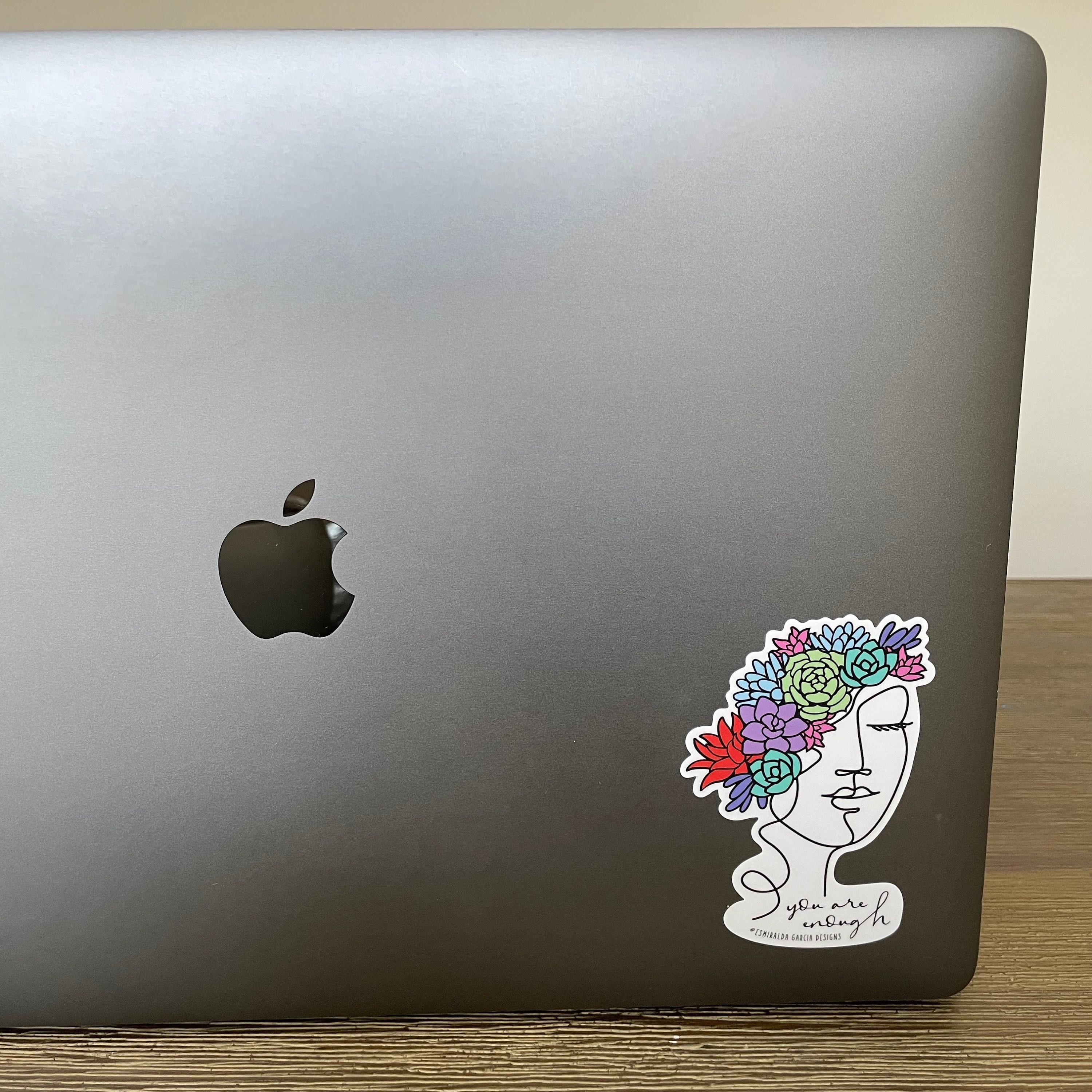 You Are Enough Sticker Vinyl Decal Inspirational Stickers - Etsy