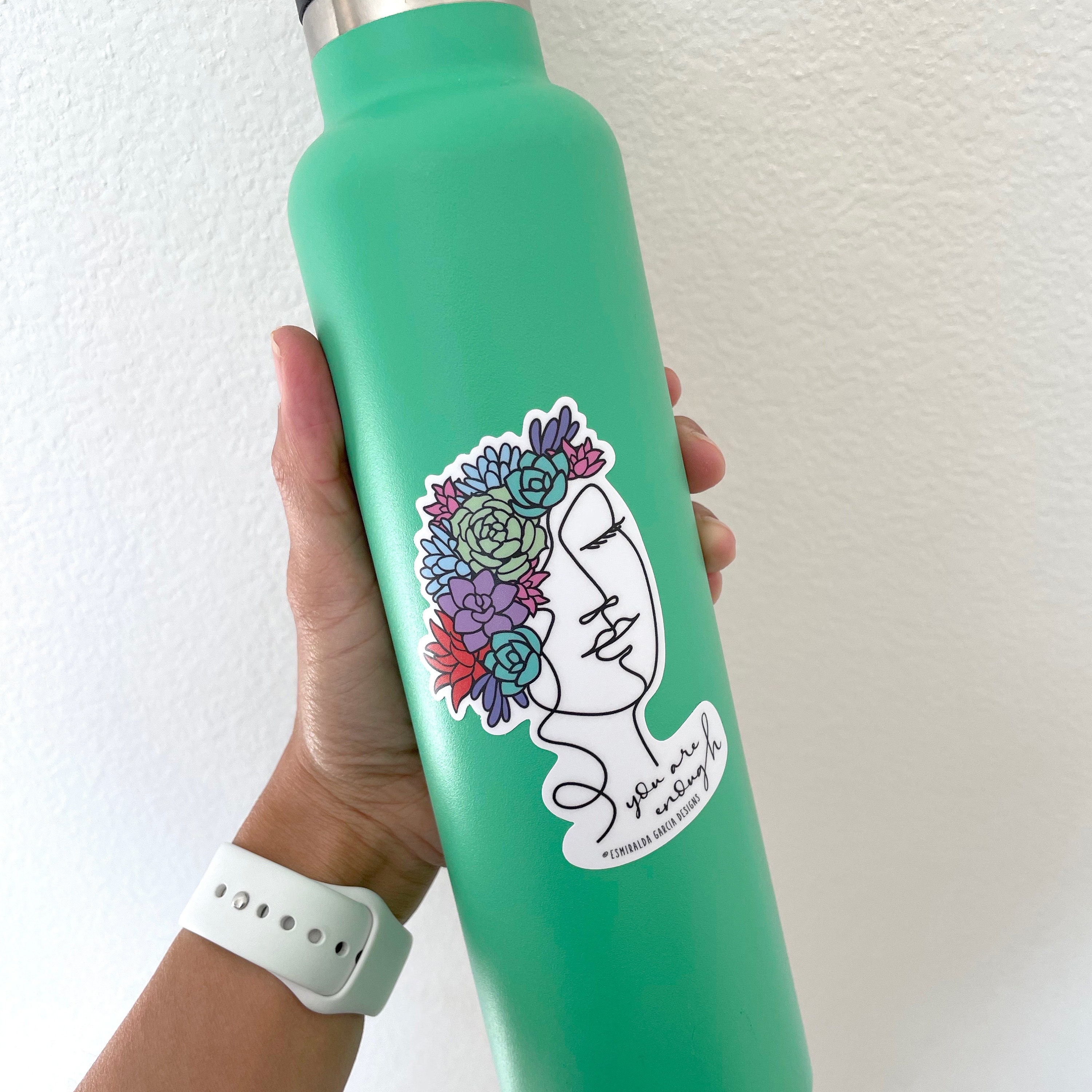 You Are Enough Sticker Vinyl Decal Inspirational Stickers - Etsy