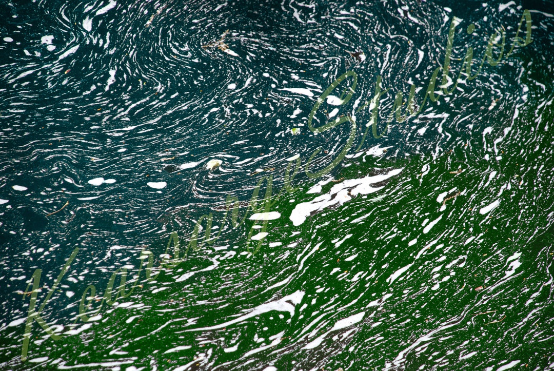 Blue Green Earth Water Art, Digital Photo, 300dpi, Downloadable ...