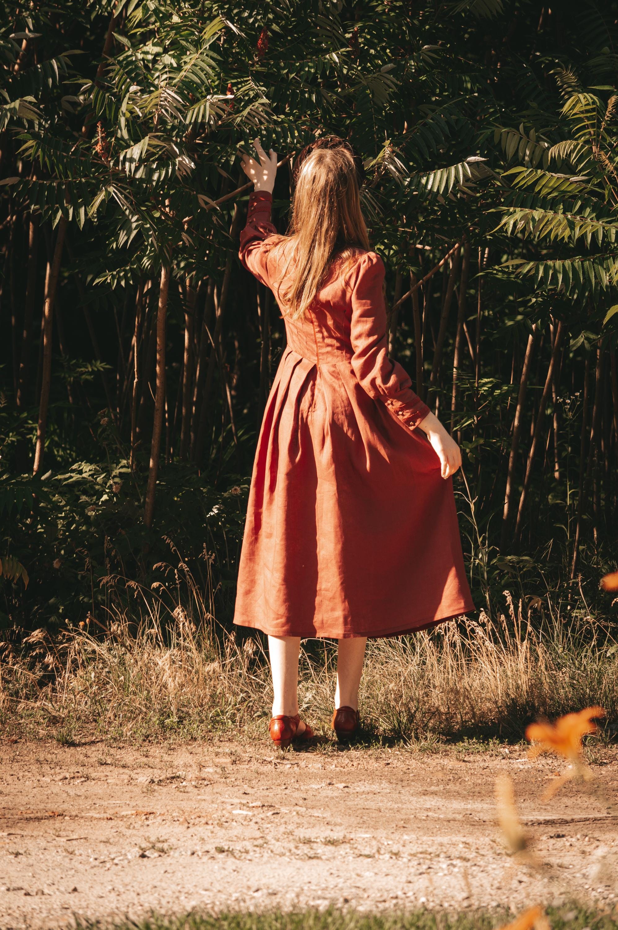 Acorn Linen Dress - Etsy