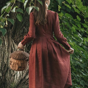 Acorn Linen Dress - Etsy