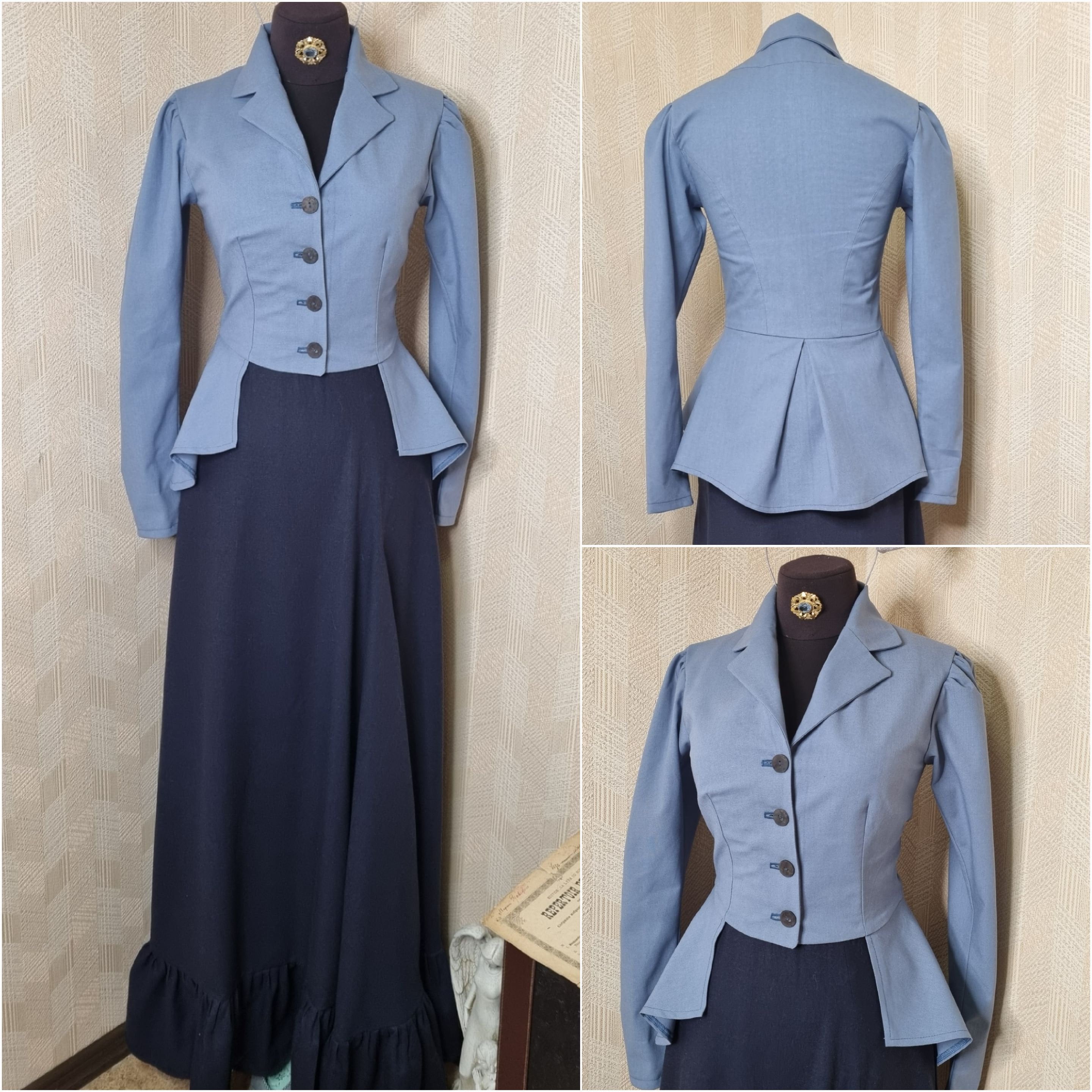 Edwardian Set or Separate Jacket, Walking Skirt - Etsy
