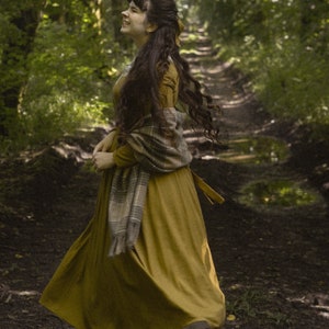 Mustard Demelza Dress - Etsy