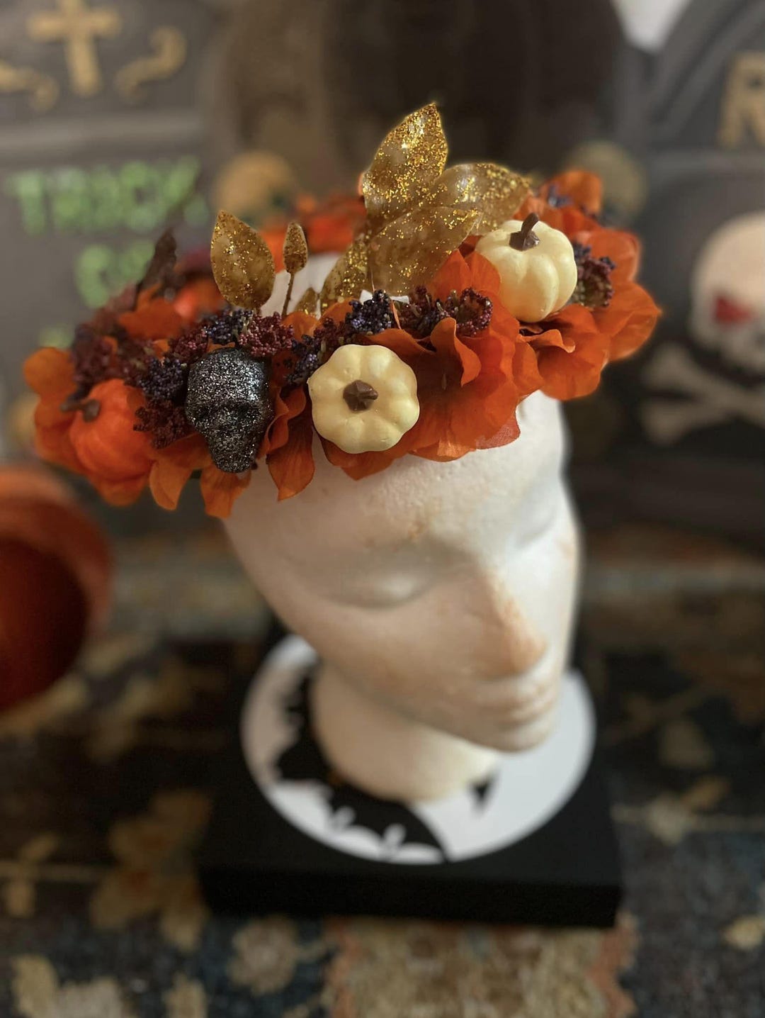 Pumpkin Patch Crown - Etsy