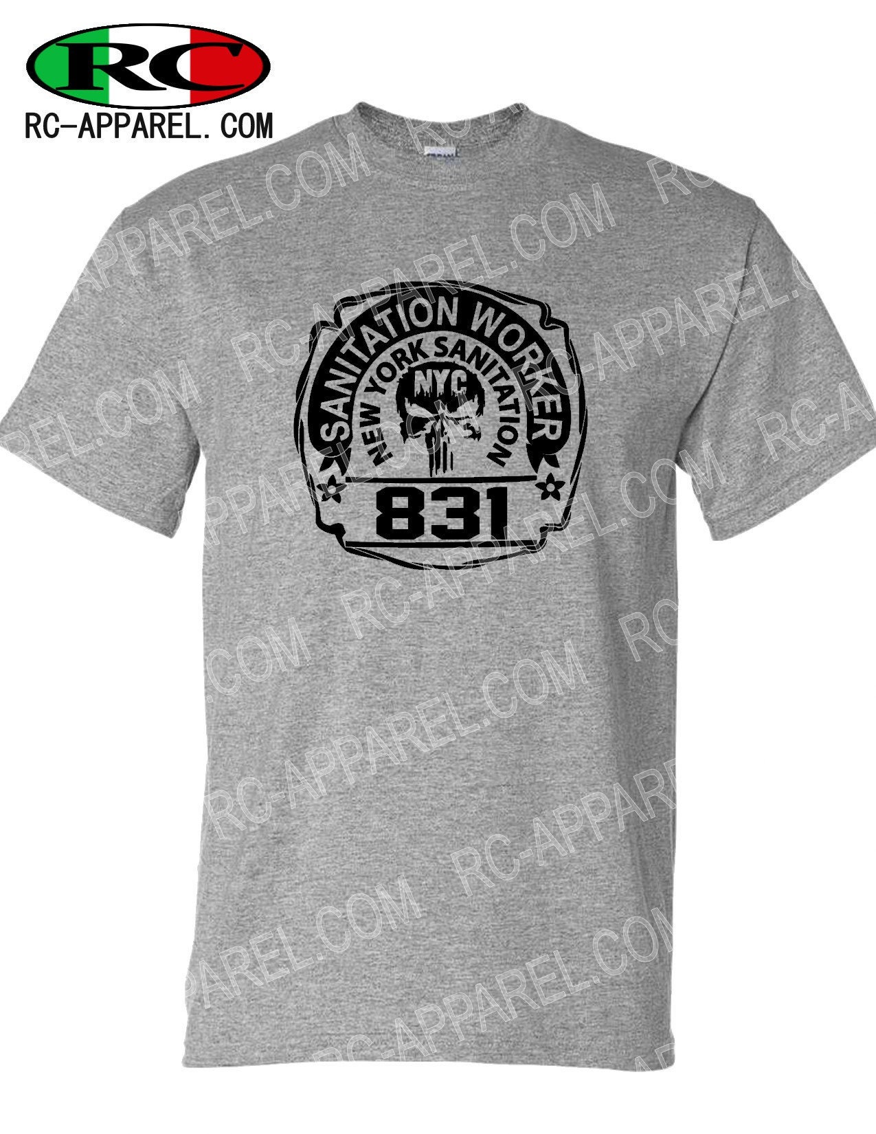 New York Sanitation Badge T-shirt , Sanitation, Custom ,831, Gifts - Etsy
