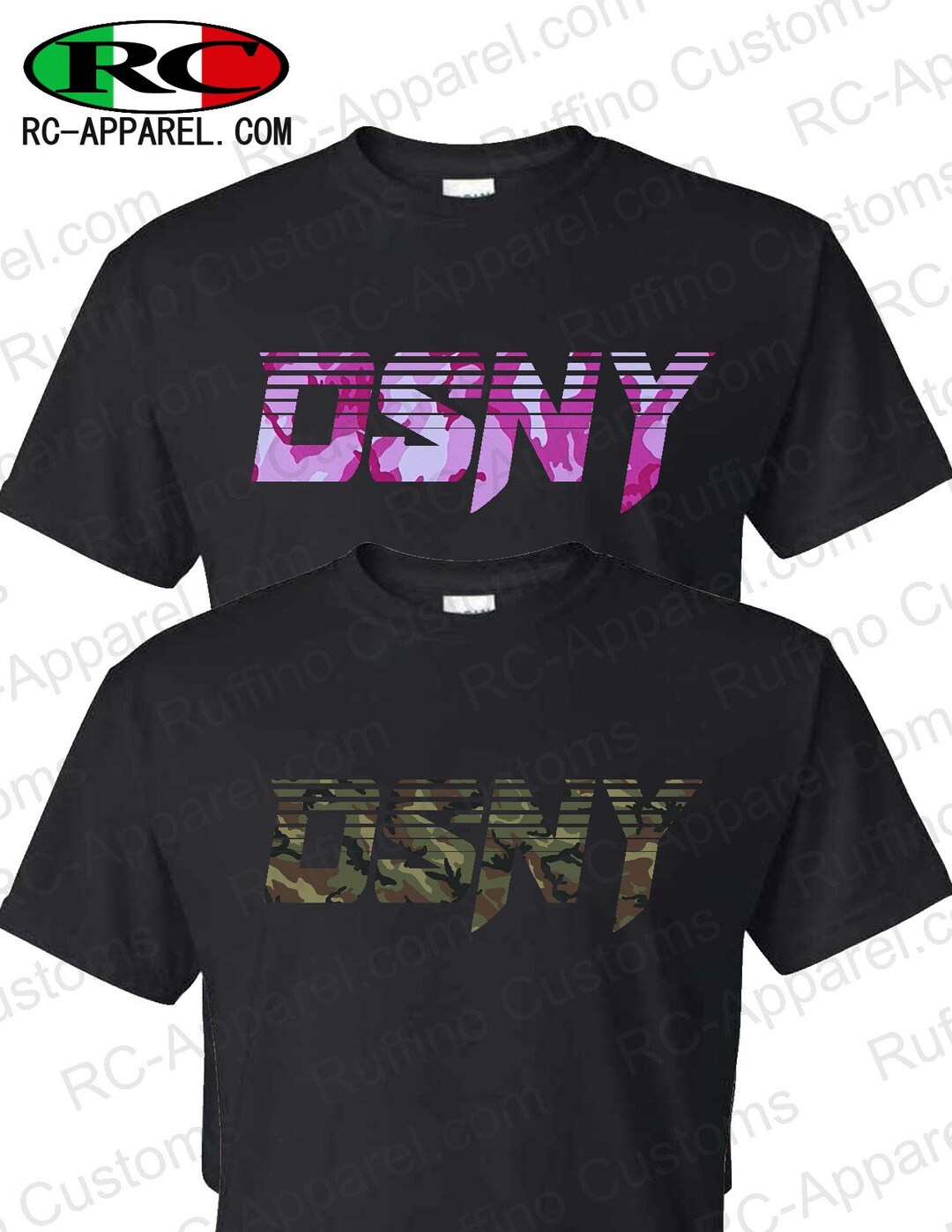 DSNY New York City Sanitation T-shirt CAMO T-SHIRT Local 831 New York ...