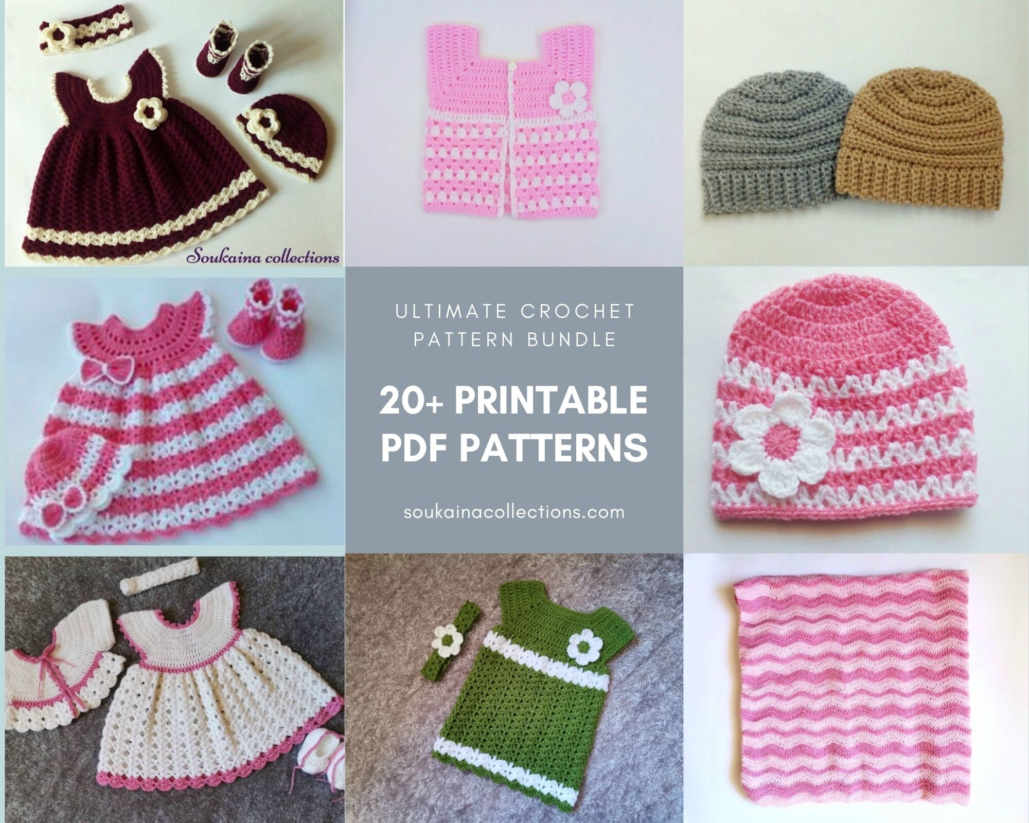 CROCHET PATTERNS BUNDLES 2020 Crochet Patterns Crochet for - Etsy