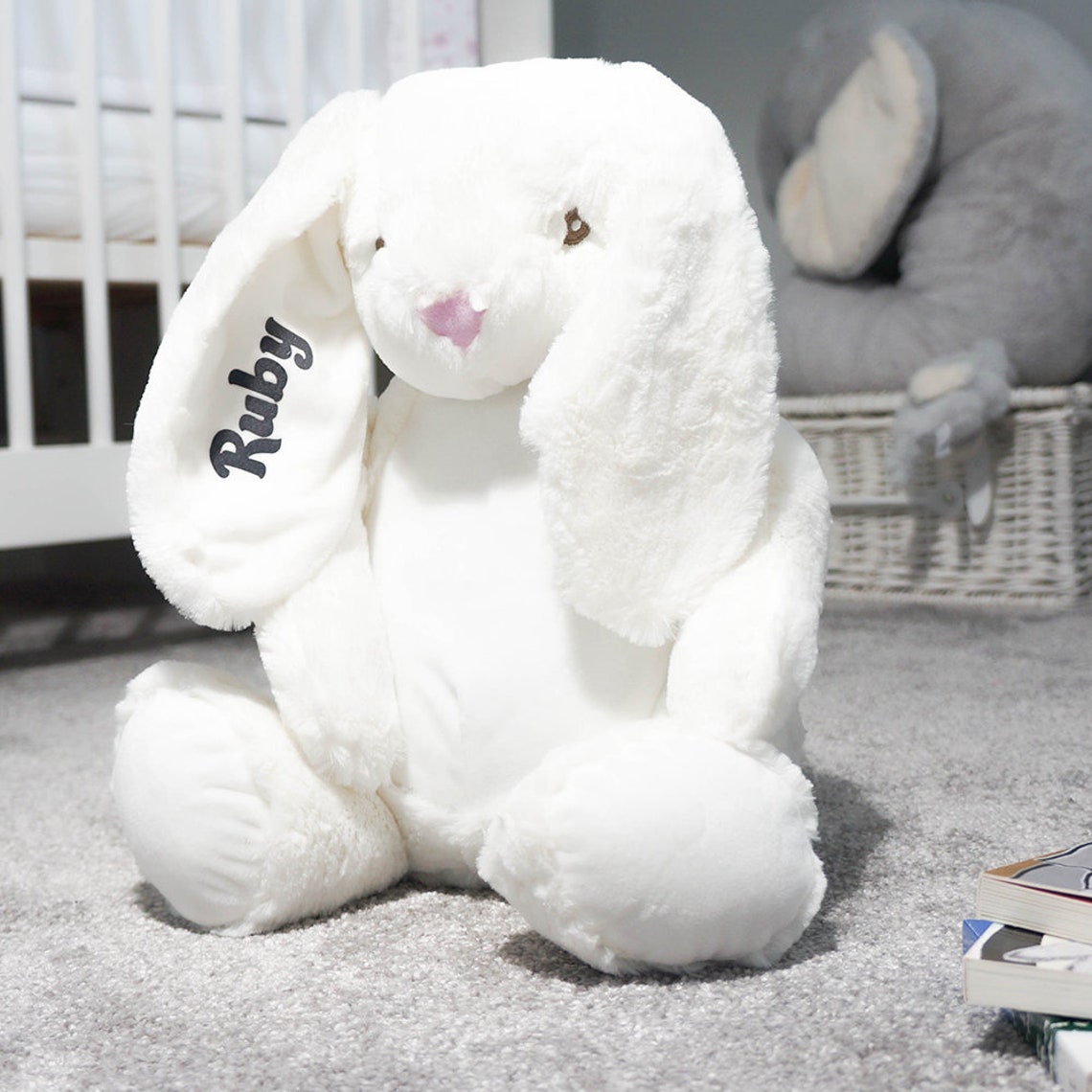 Easter Bunny My First Large Personalised Bunny Rabbit Babies - Etsy