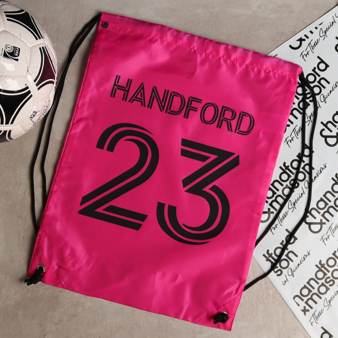 Custom Sports Drawstring Bag for Kids School and Gym - Etsy