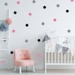 Spotty Room Decor Ideas, Wall Art Stickers Spots Girls & Boys Room Wall ...