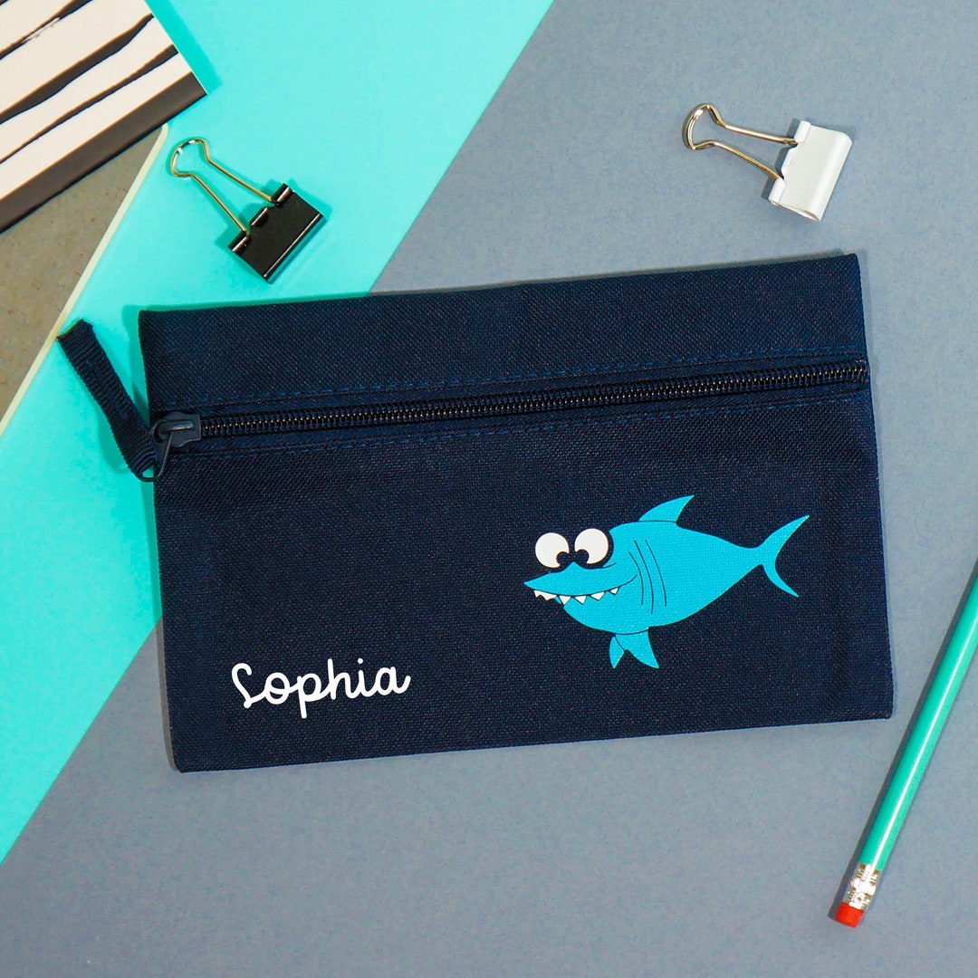Personalised Back to School Junior SHARK Rucksack Backpack Simple and ...