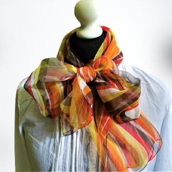 Transparent Scarf - Etsy