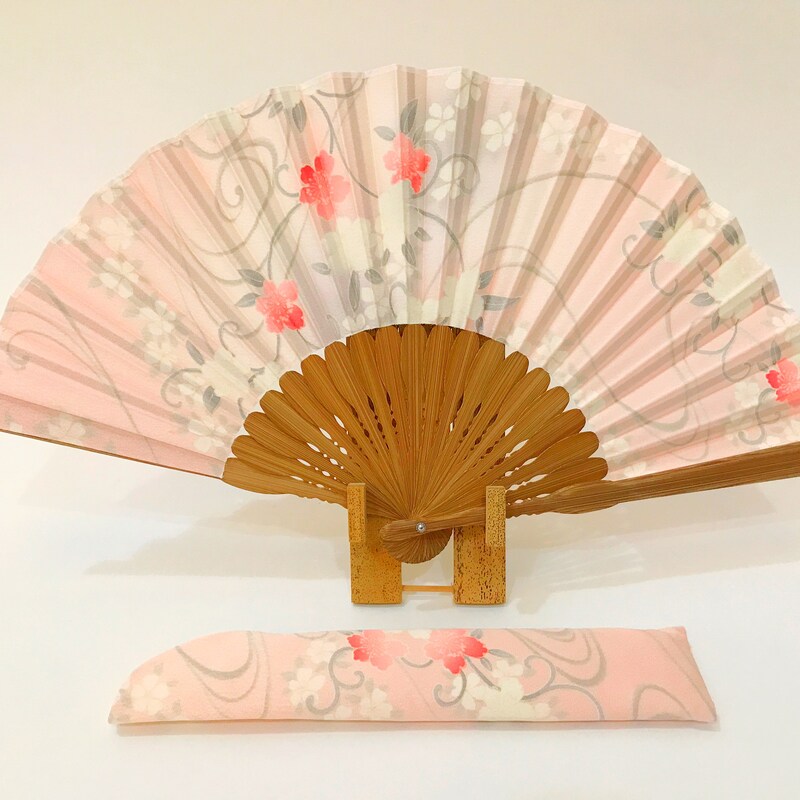 Japanese Silk Fans - Etsy