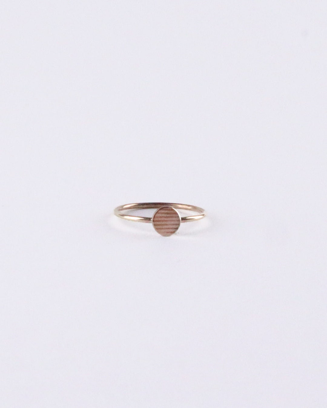 Circle Stacking - Reclaimed Cymbal Ring - Etsy