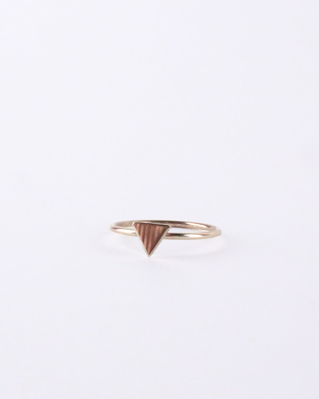 Triangle Stacking - Reclaimed Cymbal Ring - Etsy