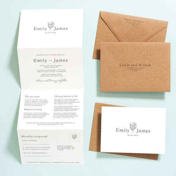 Stylish Invitations - Etsy