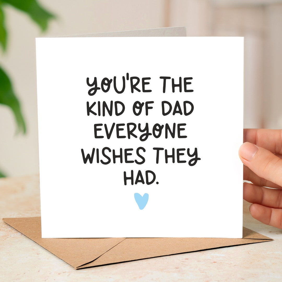 Best Dad Birthday Card, Father's Day Card for Special Dad, You're the ...
