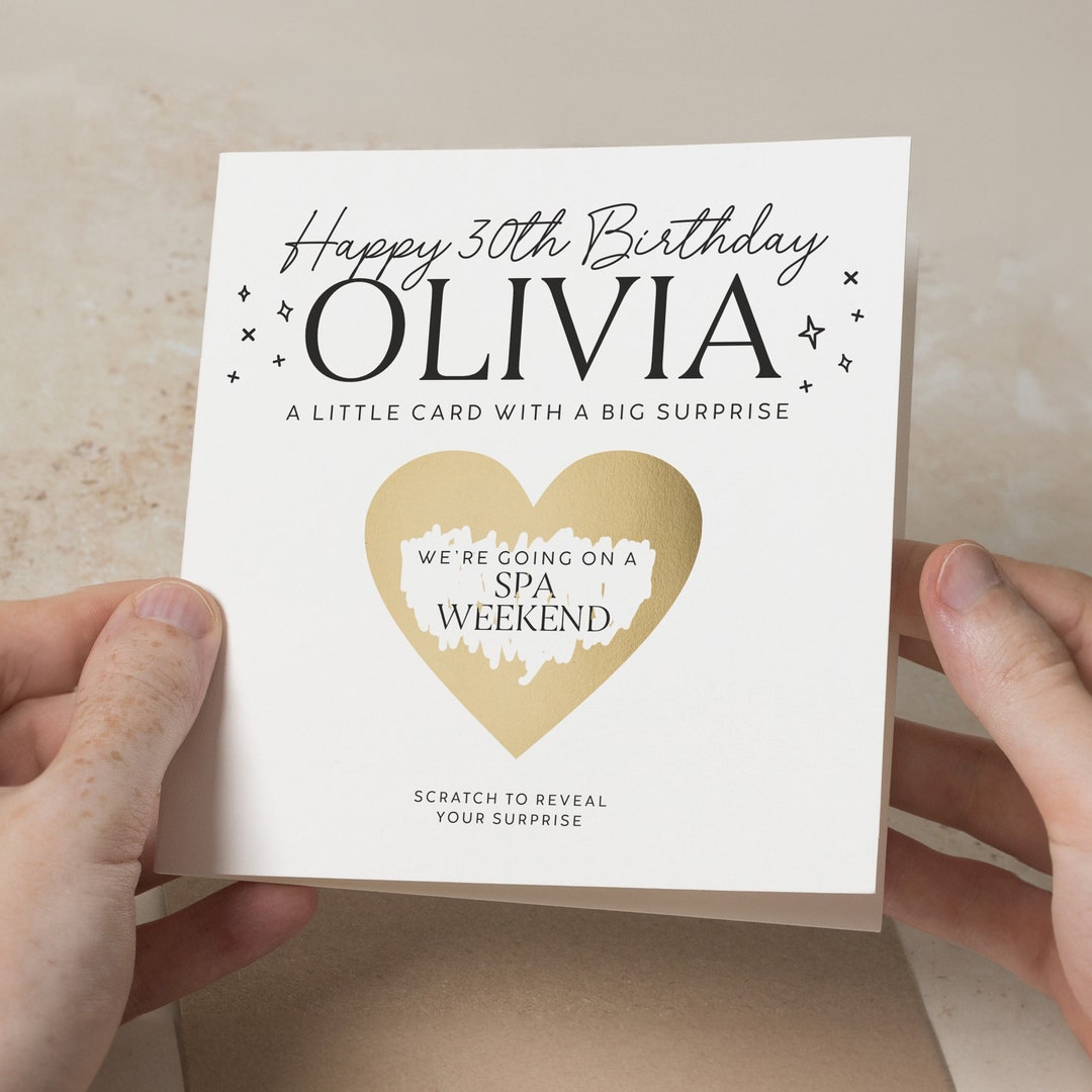 Birthday Surprise Reveal Card for Holiday, Concert Tickets Reveal ...