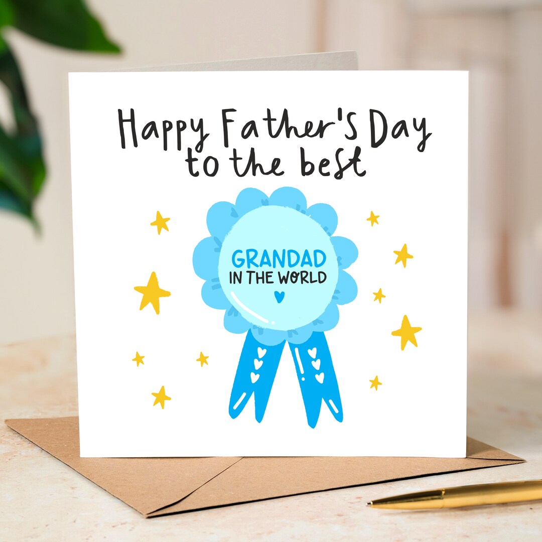 Grandad Fathers Day Card, Happy Father's Day to the Best Grandad ...