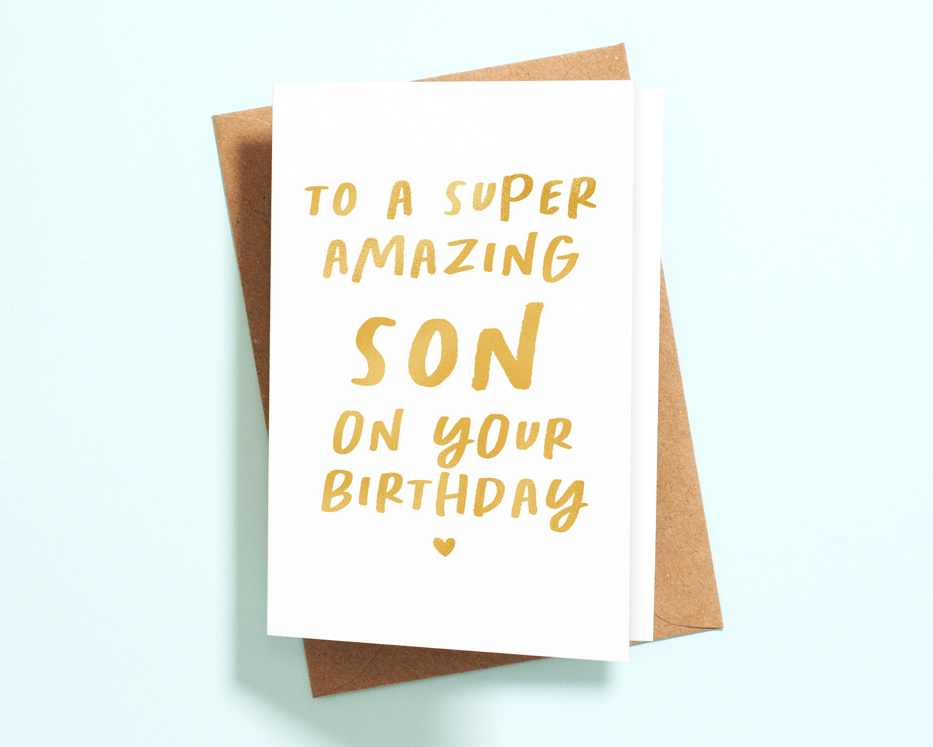 Son Birthday Card Card For Adult Son Birthday Card For Son Etsy Son Birthday Card Card For Adult Son Birthday Card For Son Etsy