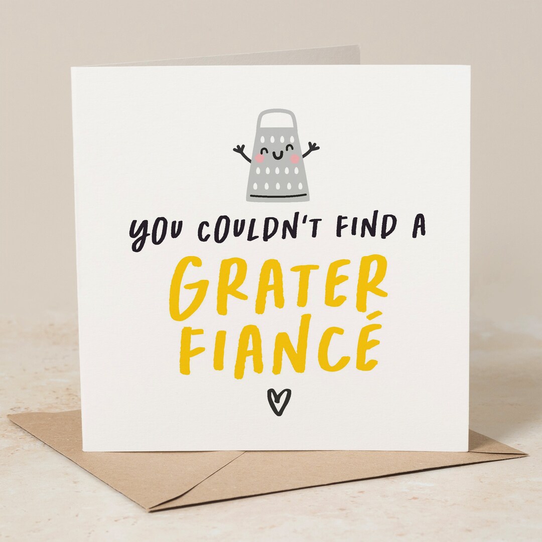 Fiancée Birthday Card Funny Birthday Card for Girlfriend - Etsy