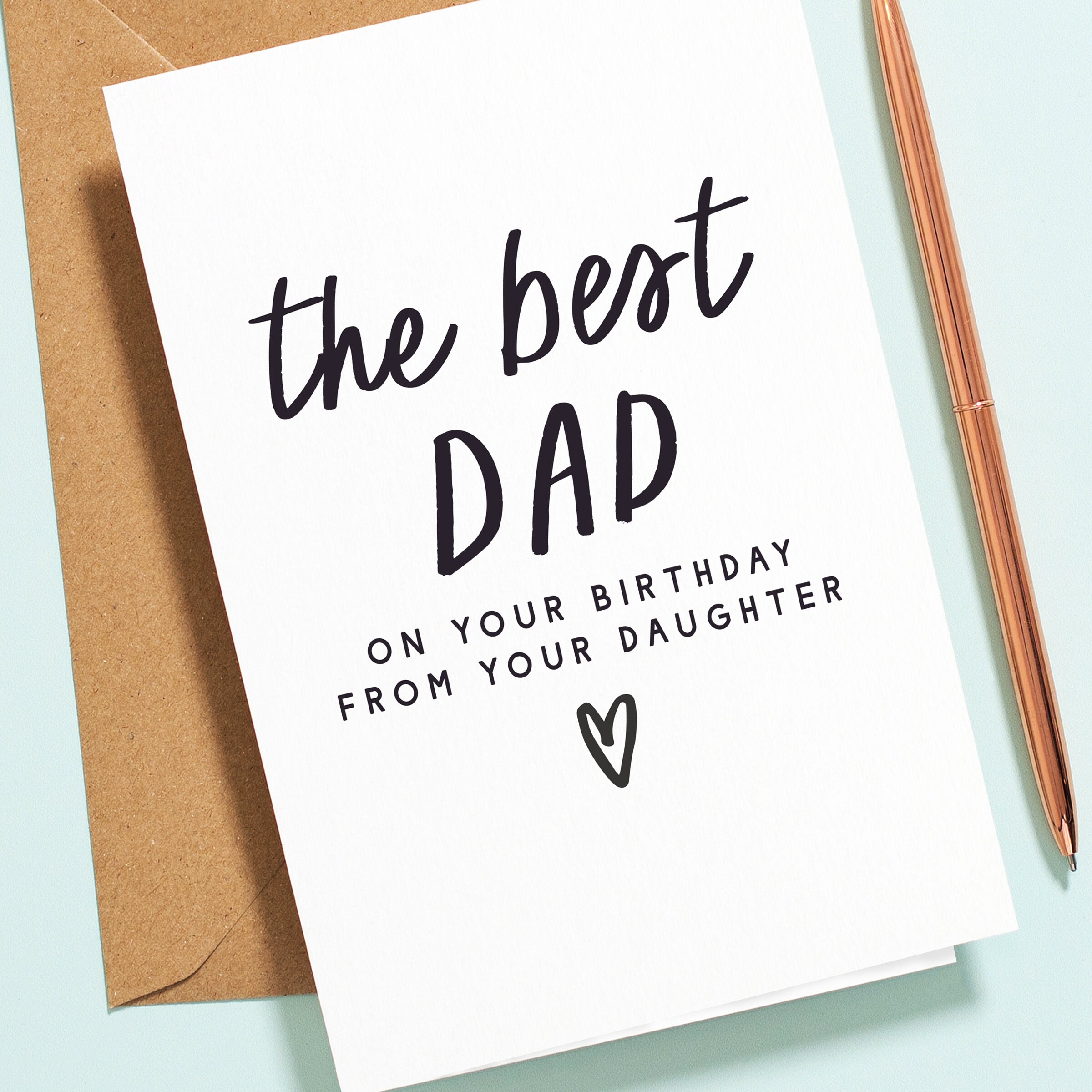 Birthday Cards For Dad From Daughter