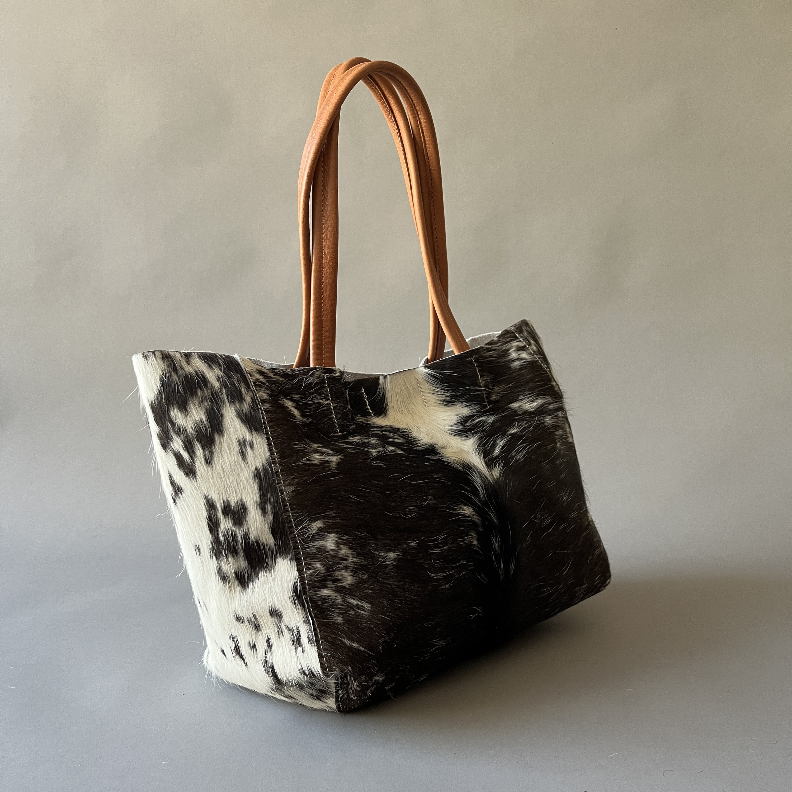 Cowhide Purse, Cowhide Tote Bag, Cow Fur Bag, Cowhide Shoulder Bag ...