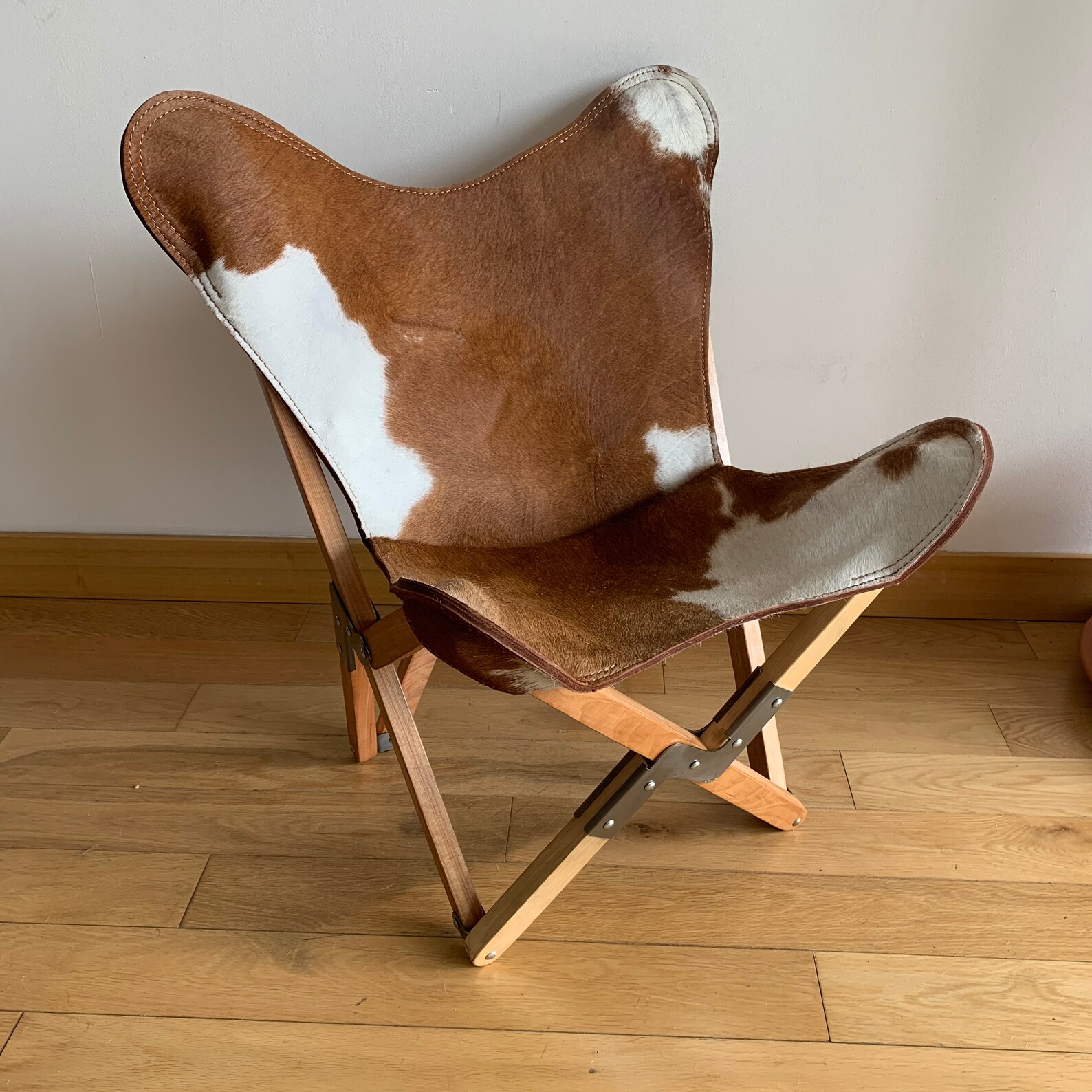 BKF butterfly Chair Small Version Cowhide Chair 100% Handcrafted. Kids ...