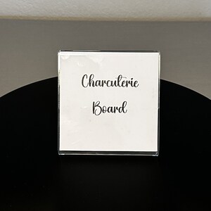 Table Sign 5" X 5" - 4 Pack - Free Shipping - Etsy