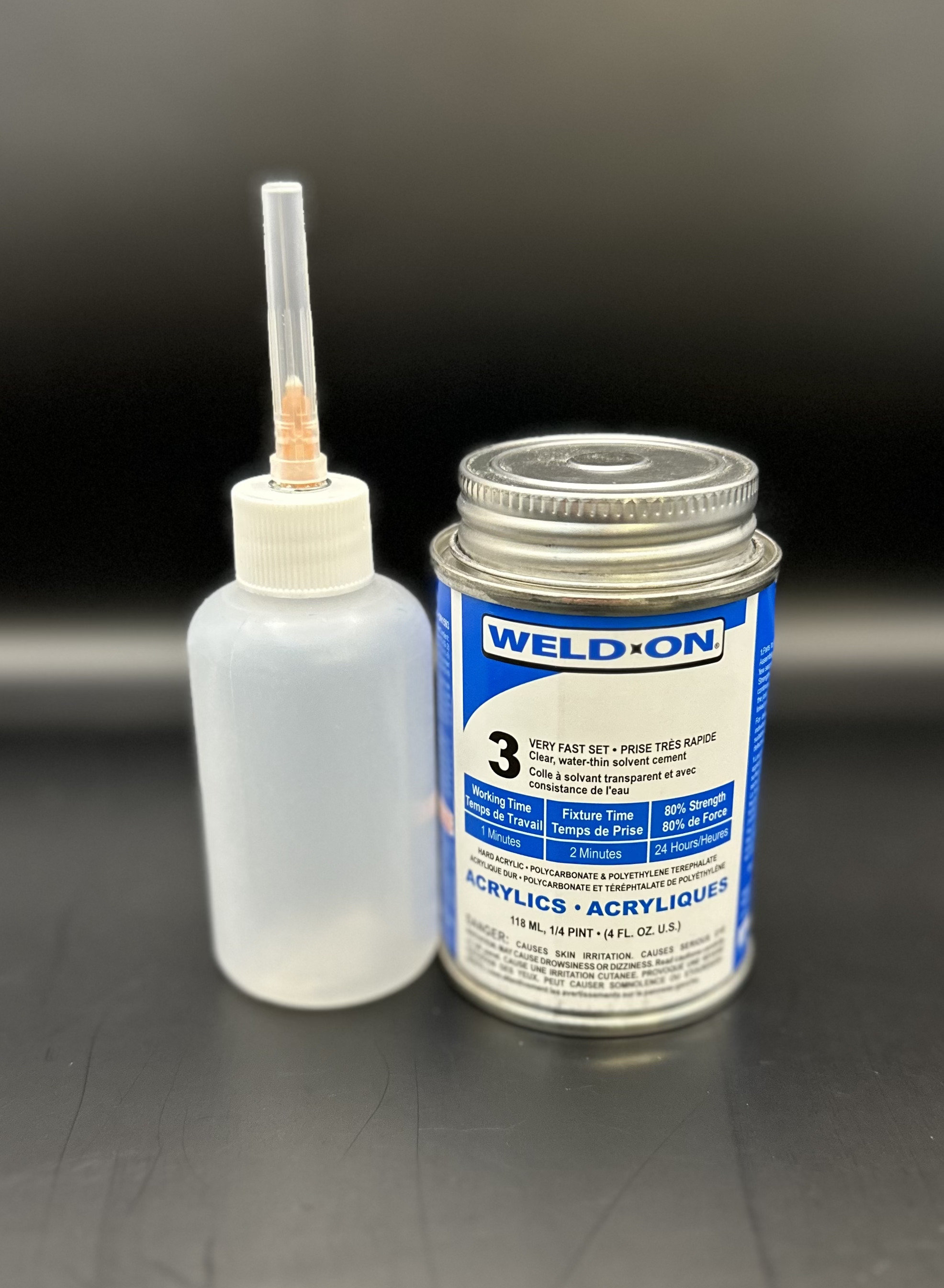 Weld on 3 Applicator Combo FREE SHIPPING Cement Glue Acrylic ABS Styrene Polycarbonate Water Thin Etsy