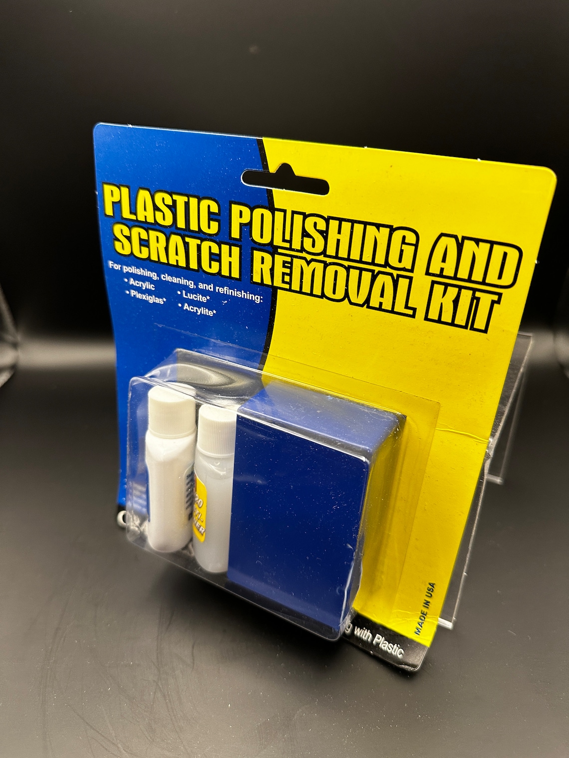 Plastic Polishing and Scratch Removal Kit- Acrylic - Plexiglass ...