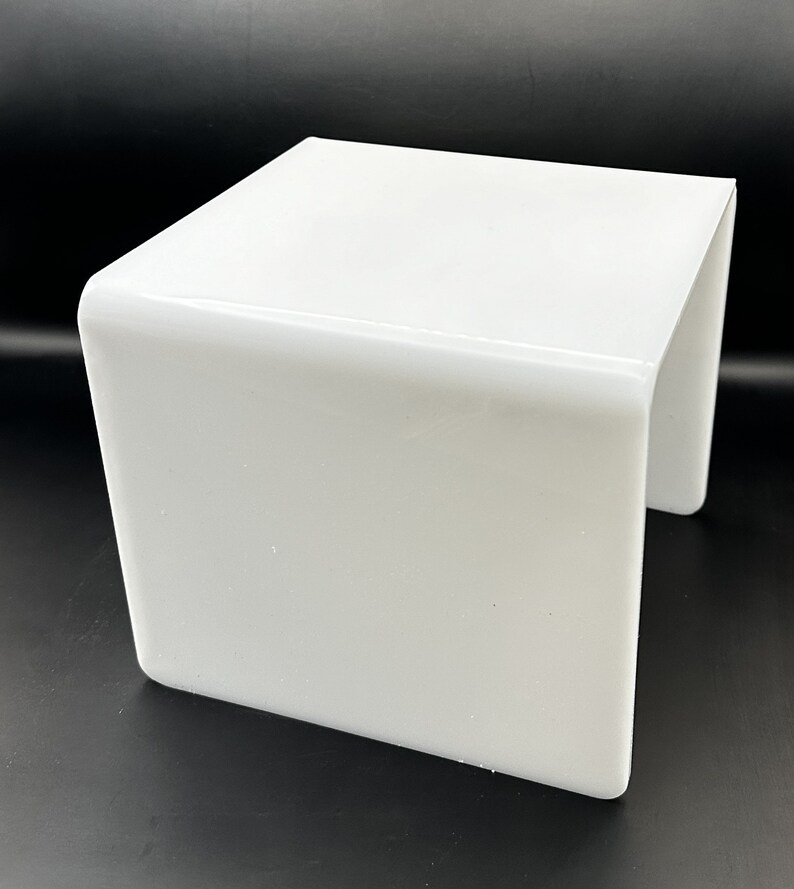 White Acrylic Risers - 3 Pack - Free Shipping! - Weddings - Figurines ...