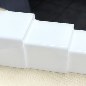 White Acrylic Risers - 3 Pack - Free Shipping! - Weddings - Figurines ...