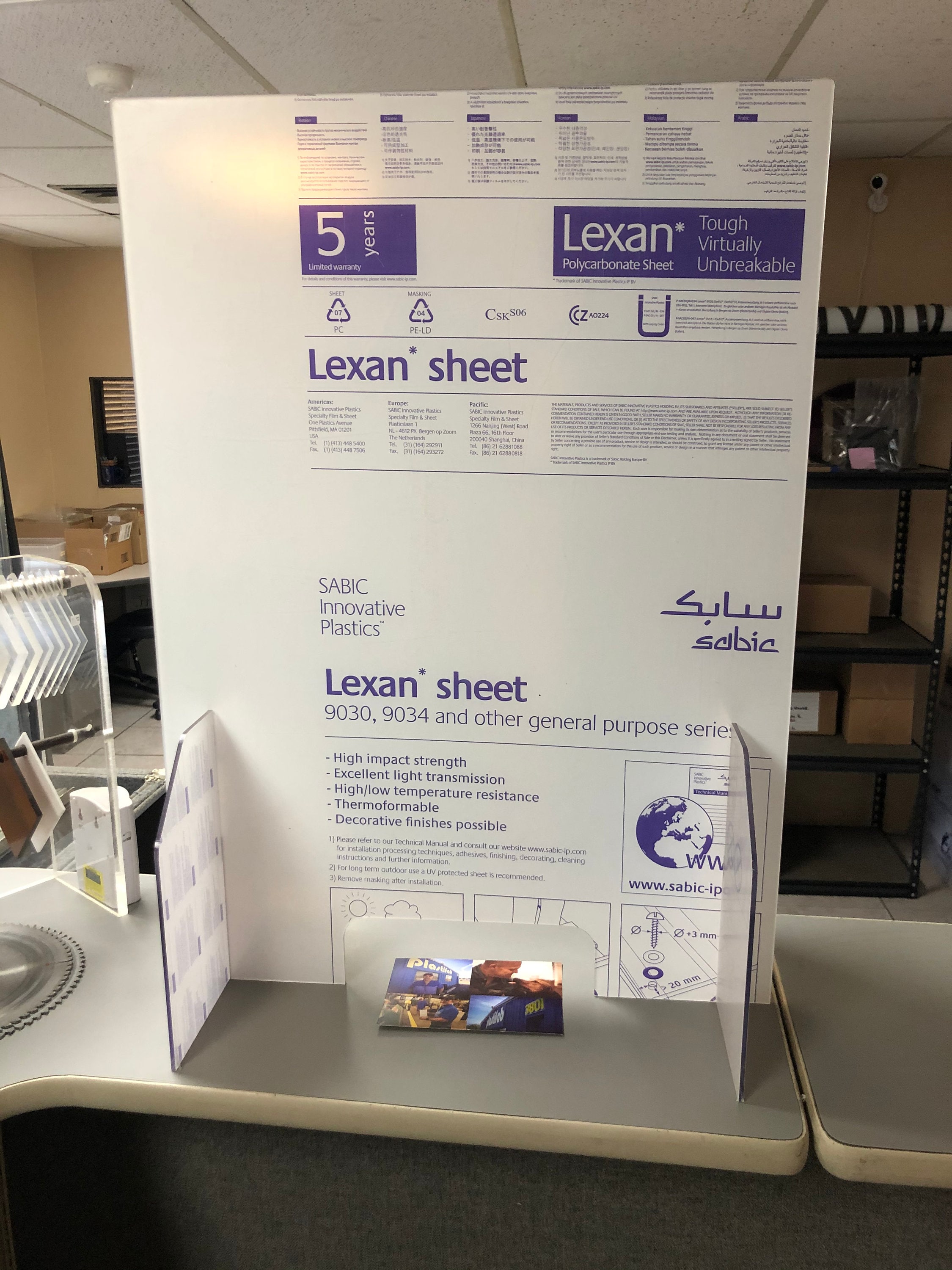 Polycarbonate - FREE SHIPPING - Custom Cut to Size - Holes - Slots ...