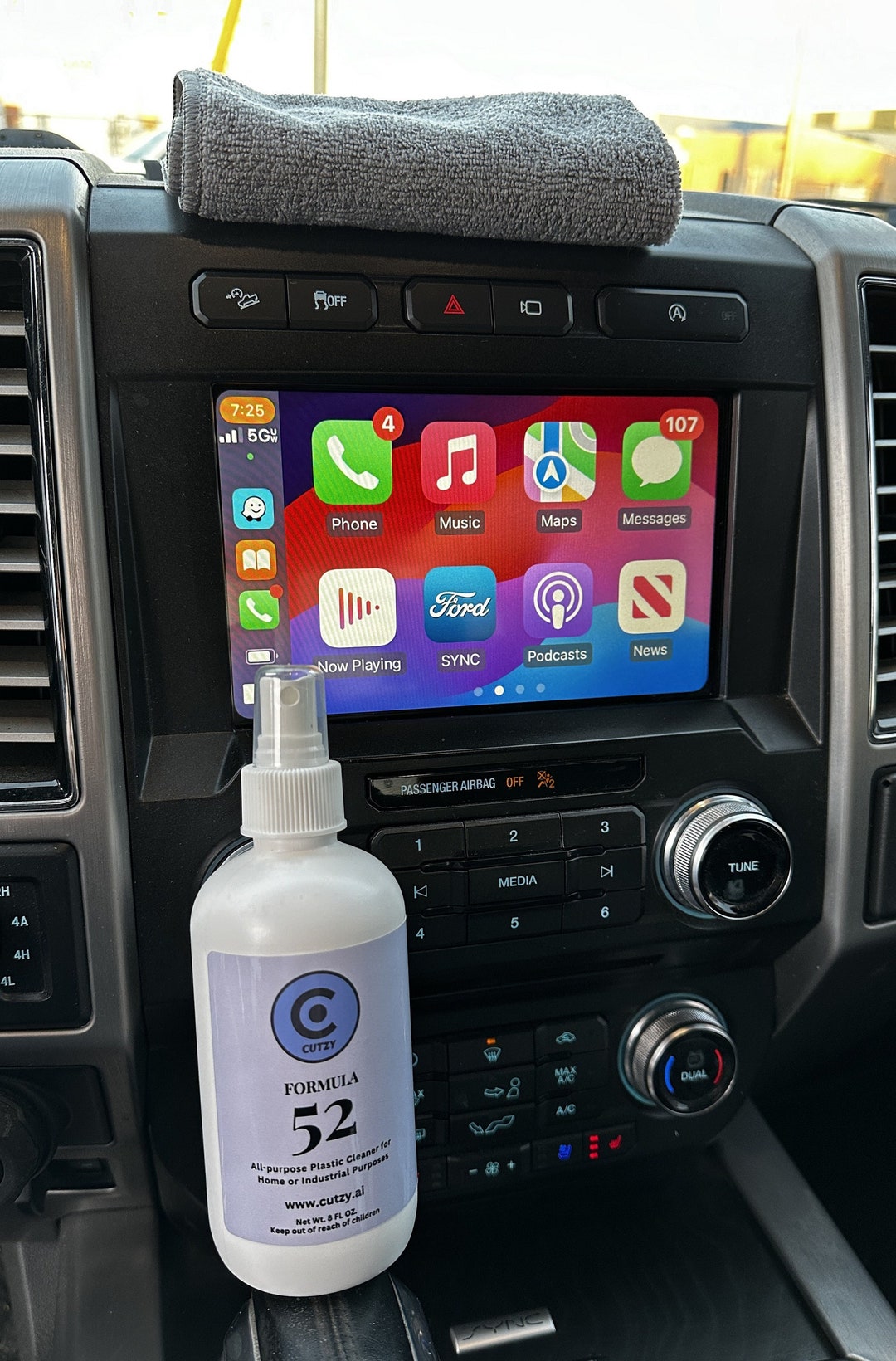 Cutzy Formula 52 Touch Screen Cleaner & Microfiber Cloth Combo! - FREE ...
