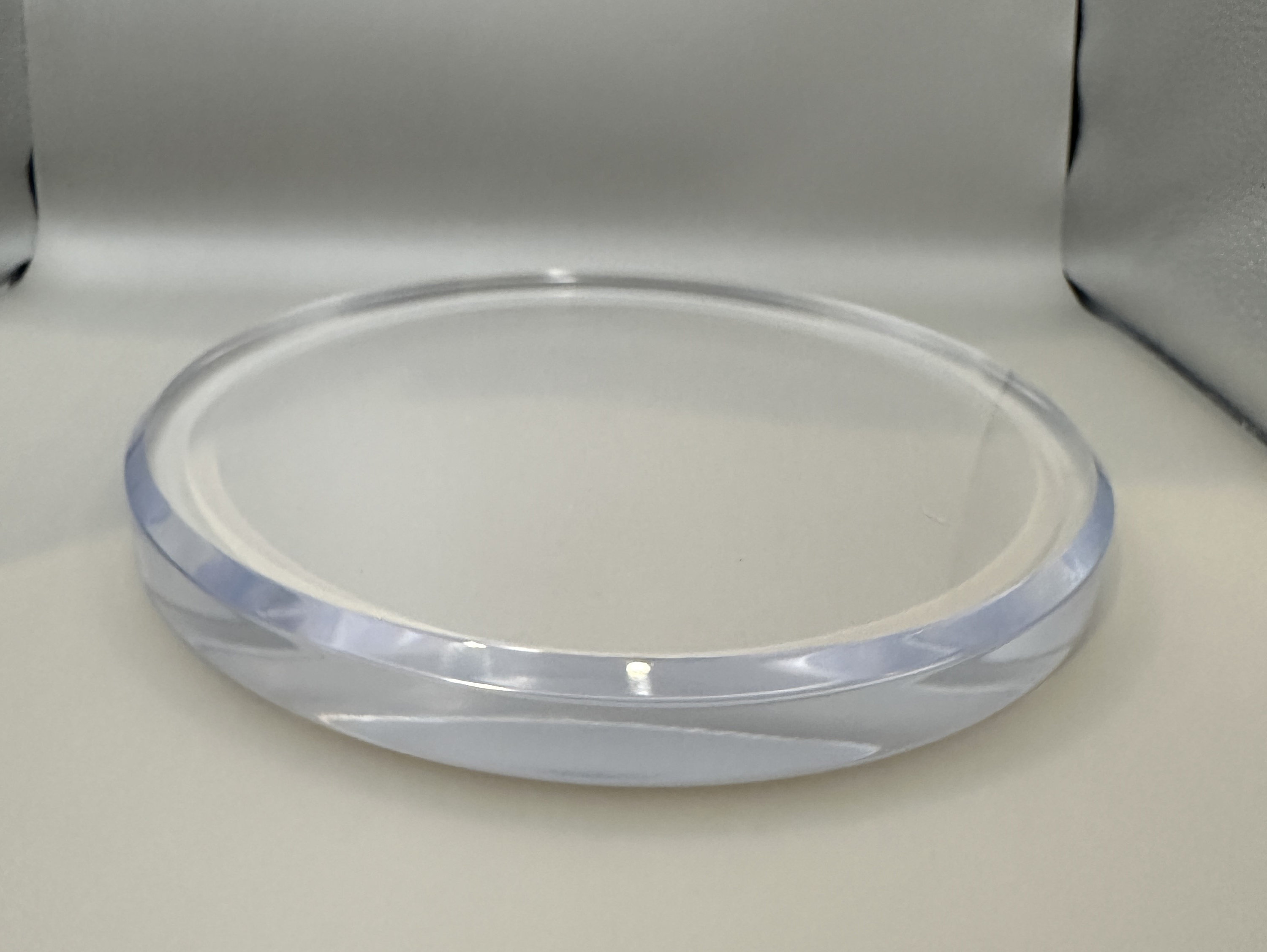 Acrylic Display Bases - 7" Diameter X 1" Thick Round Display. Clear ...