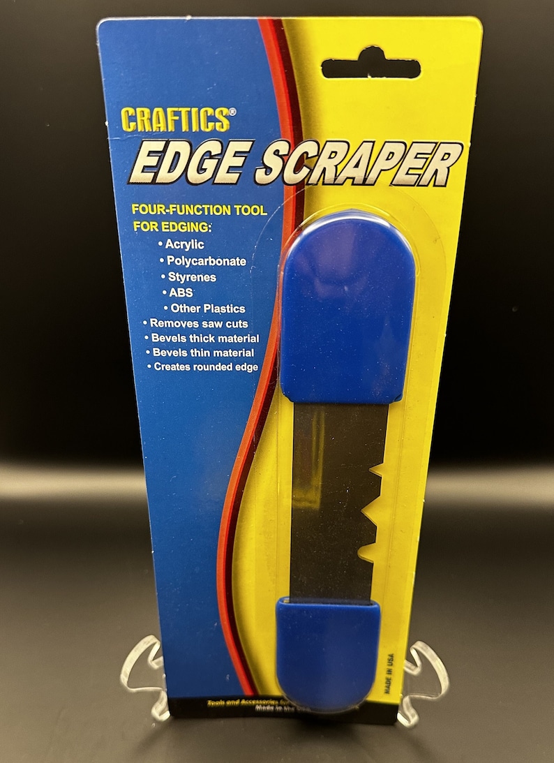 Edge Scraper for Plastics - Remove Saw Cuts - Bevel Thick & Thin ...